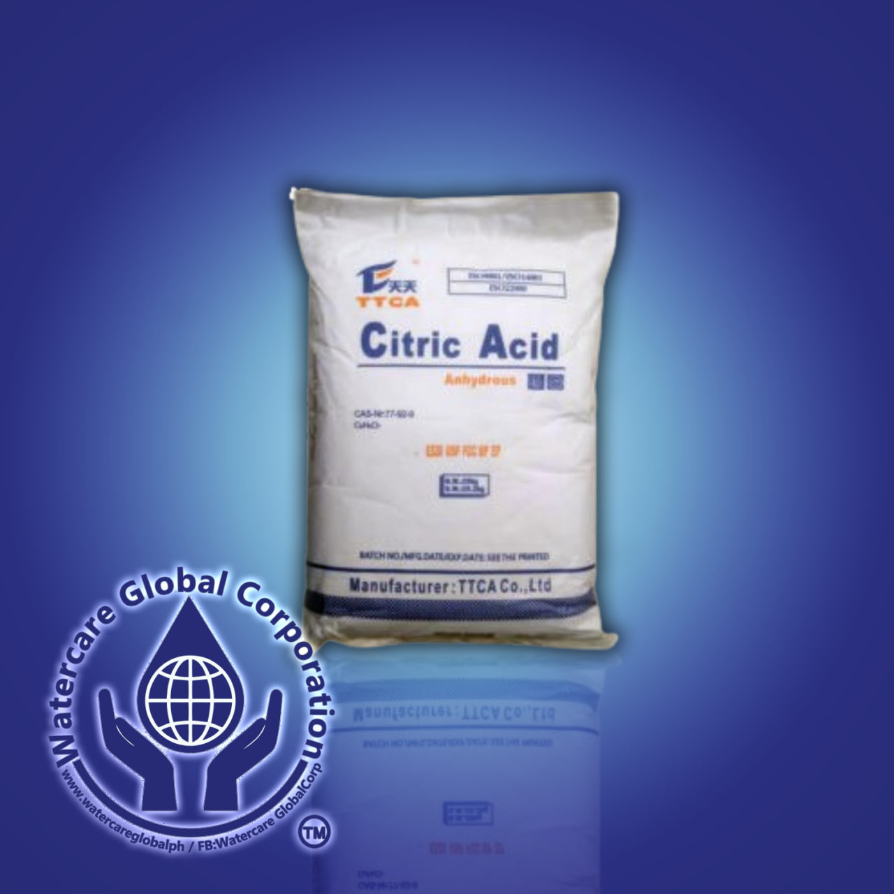 Citric Acid 1kg KS - WaterCare Global Corporation